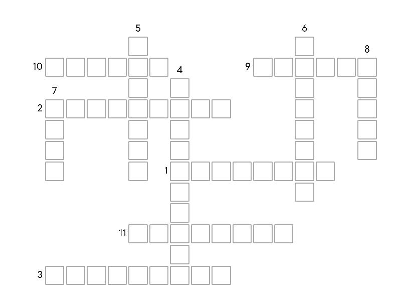 HMH Module 3 Week 1 Rent Party Jazz Vocabulary - Crossword