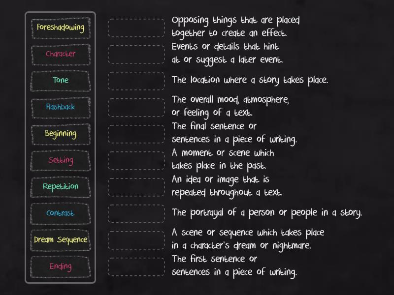 Structural Features - Match up