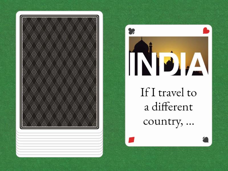 First Conditional - Speaking cards