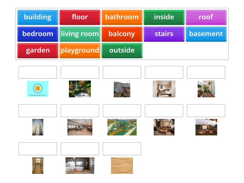 unit 1 My house - Match up