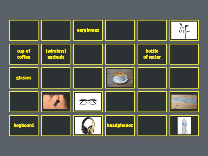 object 3B - Matching pairs