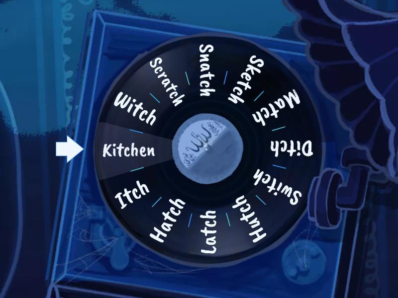 Fetch a T - Spin the wheel