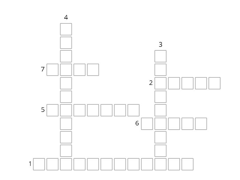 Konvensional dan moden - Crossword