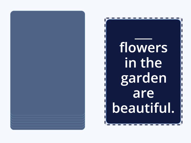 Demonstrative pronouns - Speaking cards