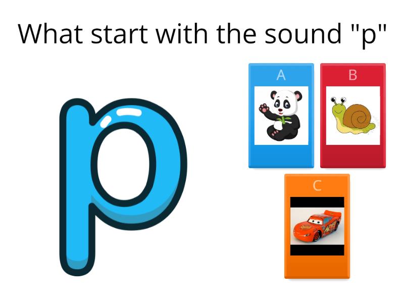 Sound "p" - Quiz