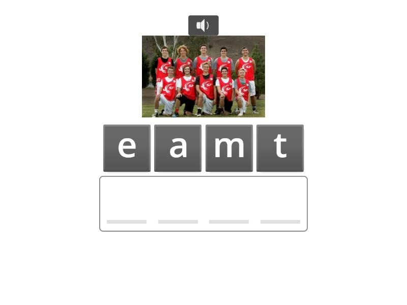 Spelling week 4 FF4 - Anagram