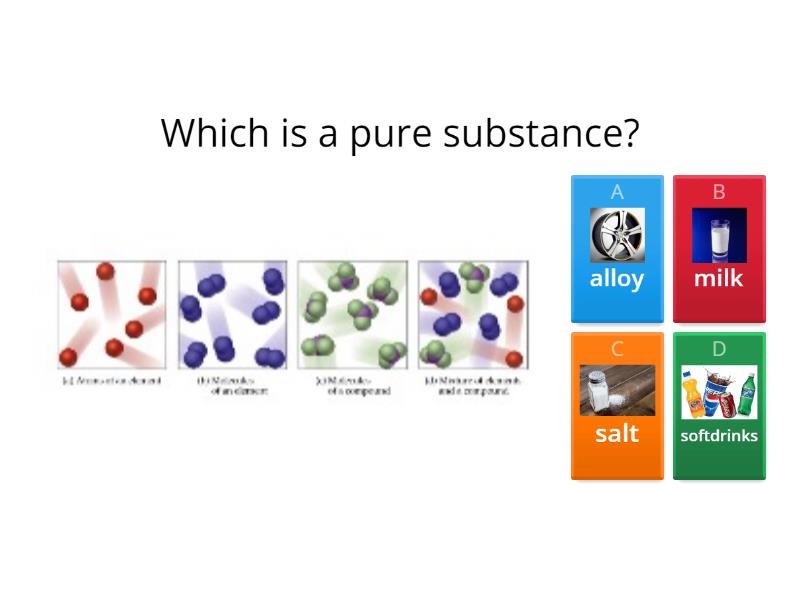 Pure Substances and Mixtures - Questionário