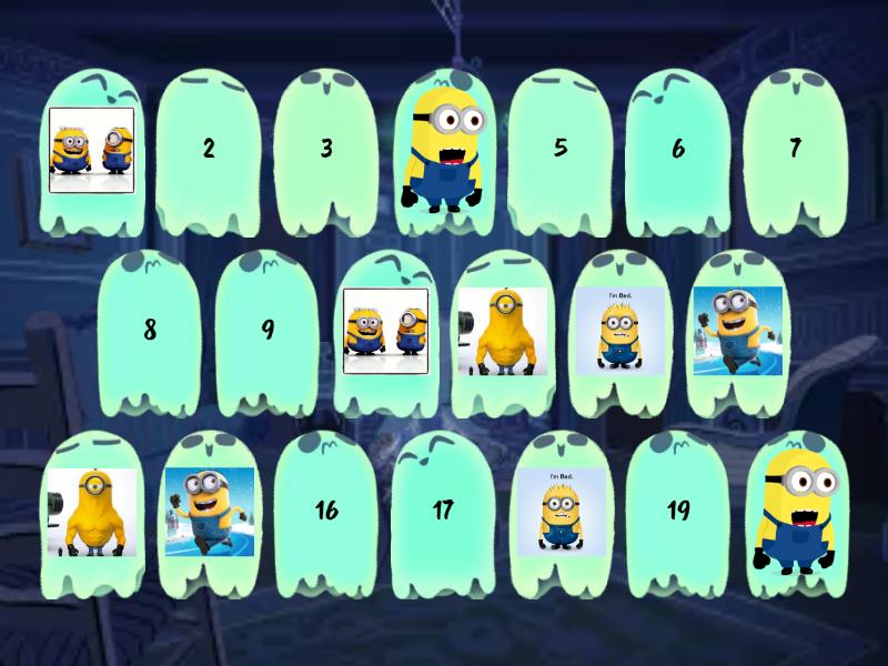 Minion Fun - Matching pairs