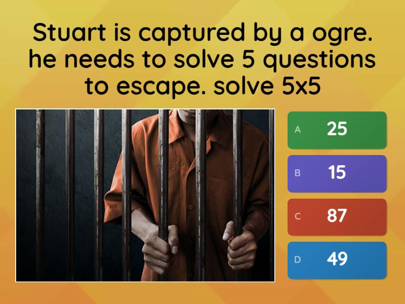 Save stuart! - Quiz