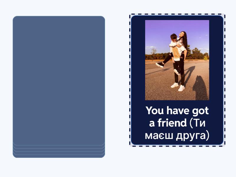 I/you have got - Speaking cards