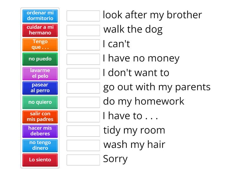 Lo siento, no puedo! ROR - Match up