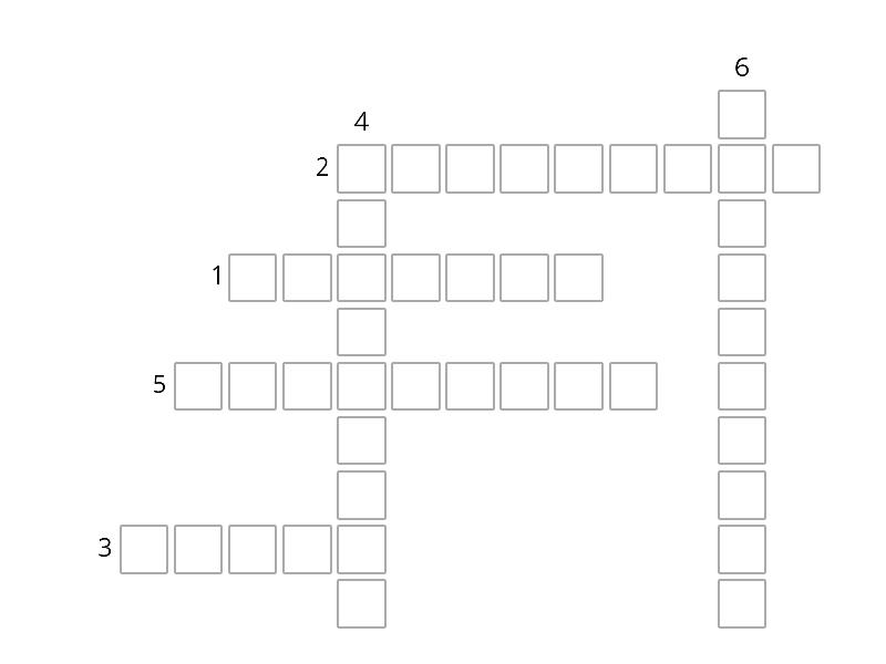 Wild Robot Activity 1 - Crossword
