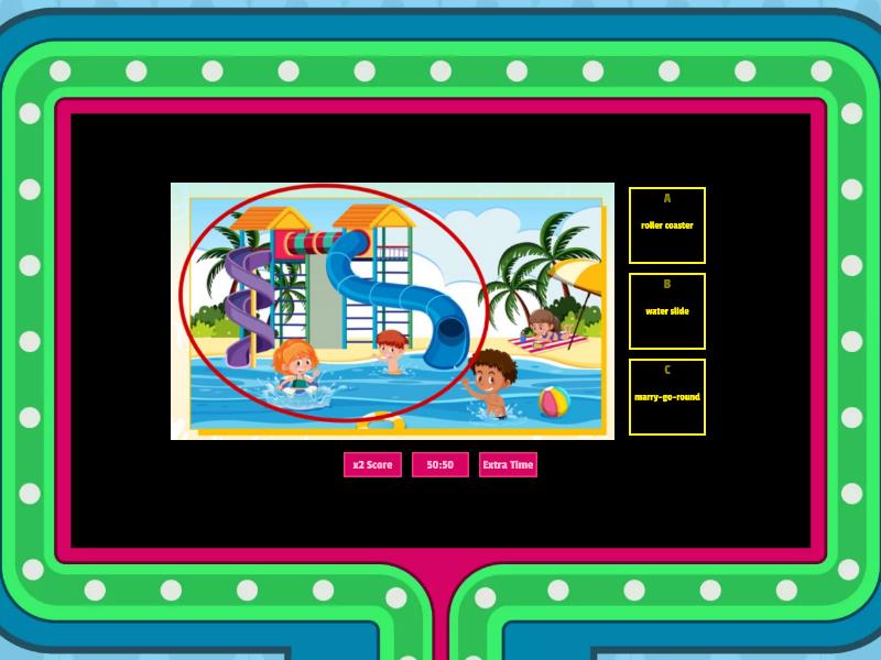 Vocabulary review - Gameshow quiz