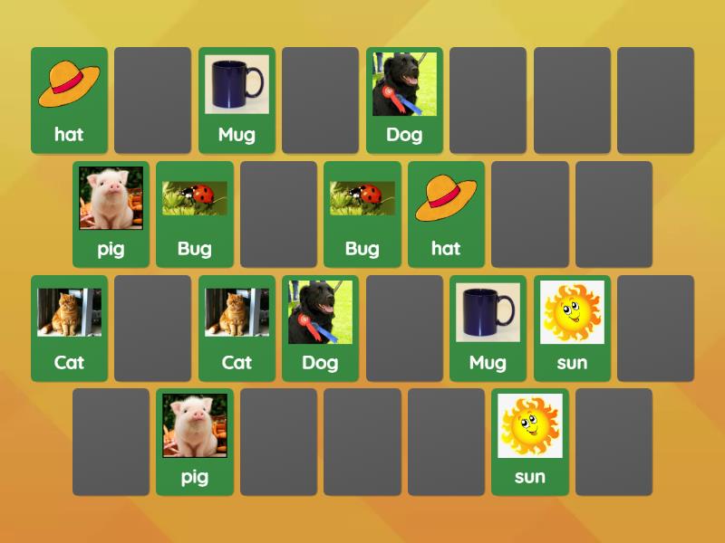 CVC Memory Game - Matching pairs