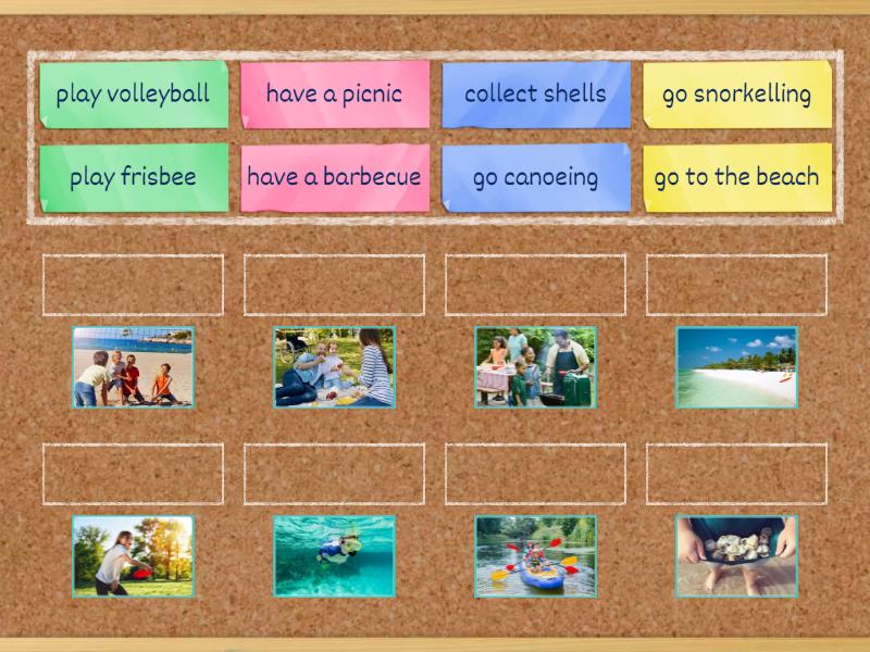 Unit 6. Summer - Match up