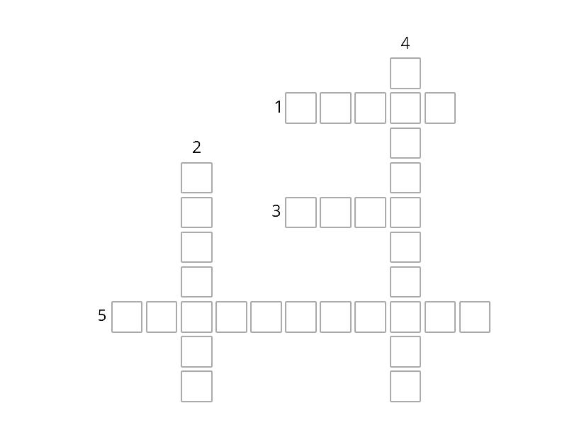 building - Crossword