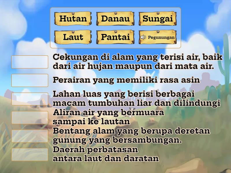 Lingkungan Alam - Match up
