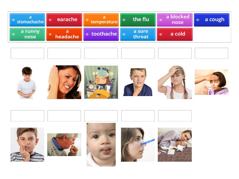 Health problems - Match up