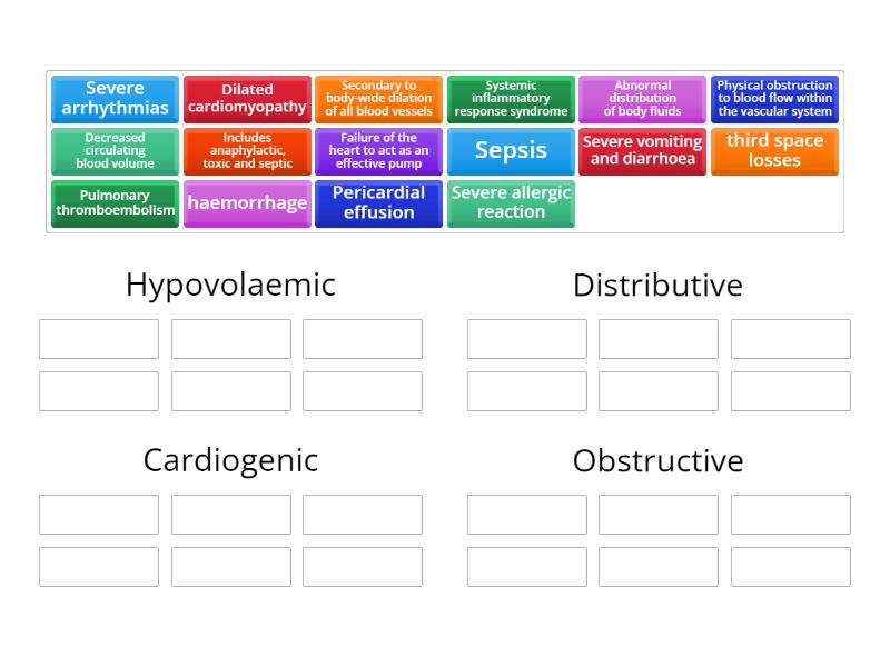 Shock - Group sort