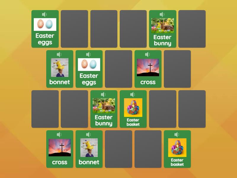 Easter - Matching pairs