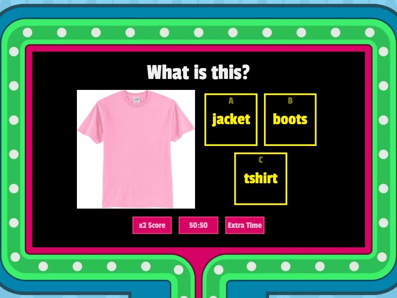 clothes TF - Gameshow quiz