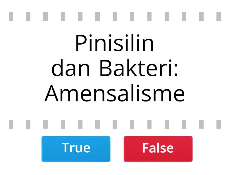 SOAL IPA - True or false