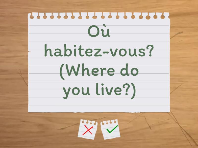 Basic personal questions - Flash cards