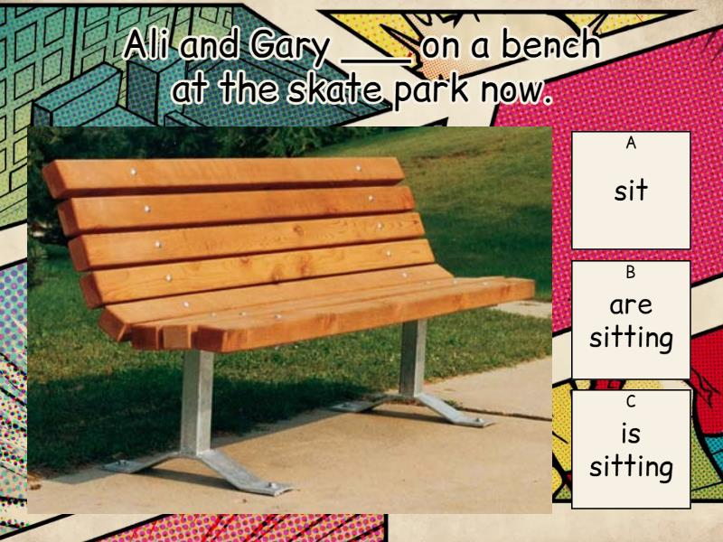 AS2 Unit 5 Present Simple, Present Continuous - Викторина