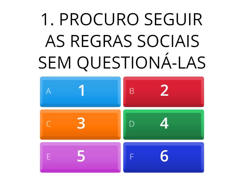 BATERIA FATORIAL DE PERSONALIDADE (BFP) - Cuestionario