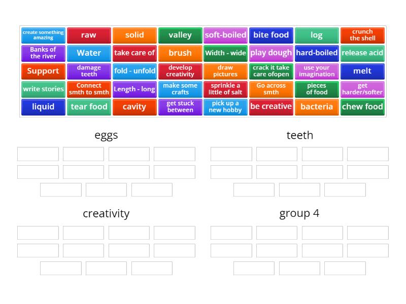 stem revision - Group sort
