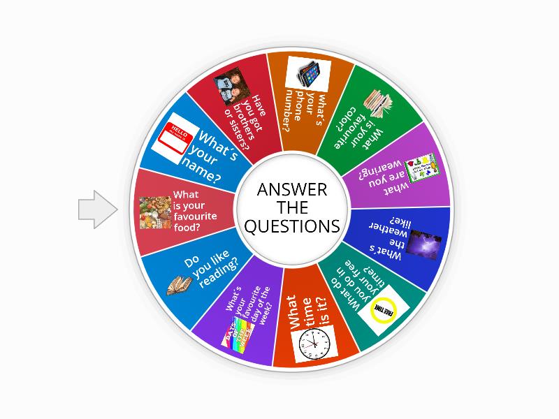 BASIC questions! - Spin the wheel