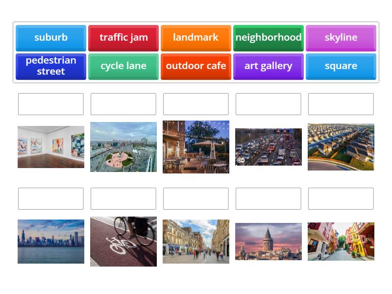 Roadmap B1 unit 3C vocabulary - Match up