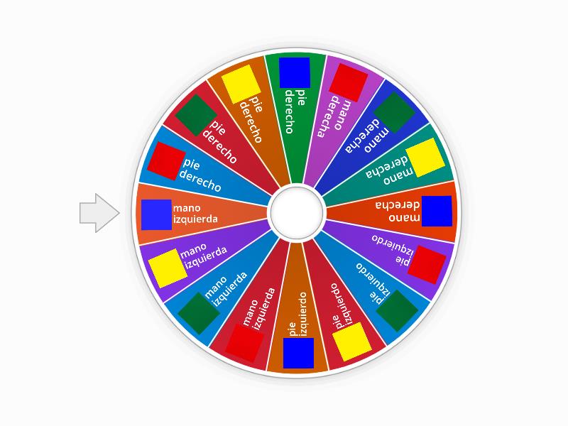 Twister - Spin the wheel