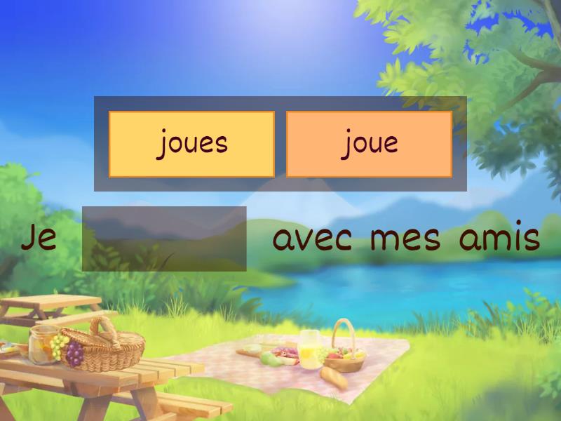 Faire / jouer - Complete the sentence