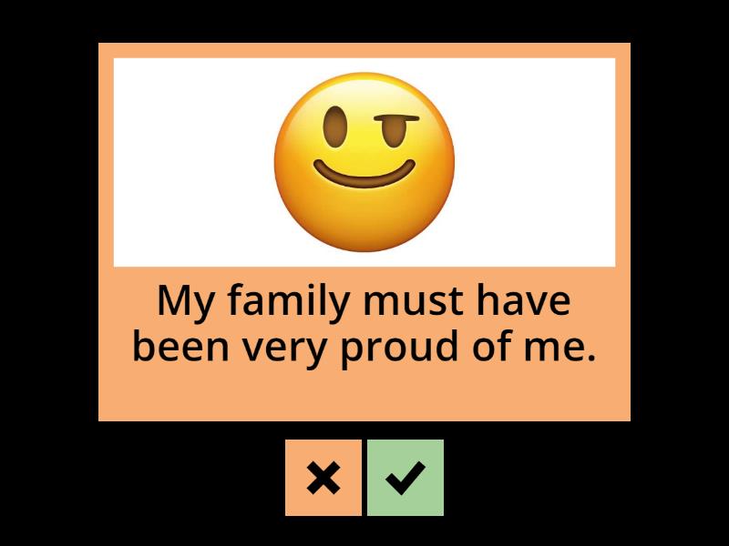 B2: Past Modals - Flash cards