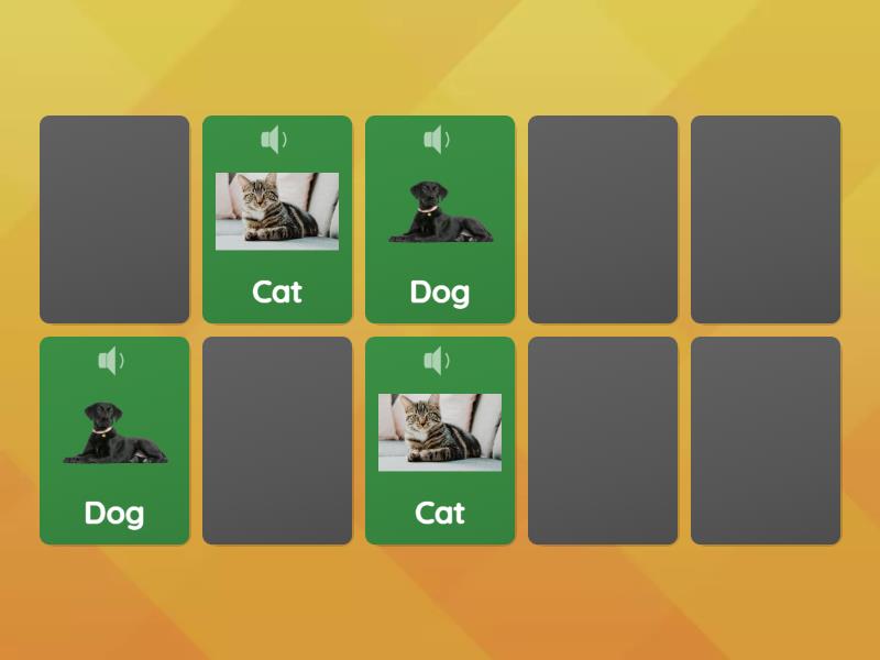 Pets - Matching pairs