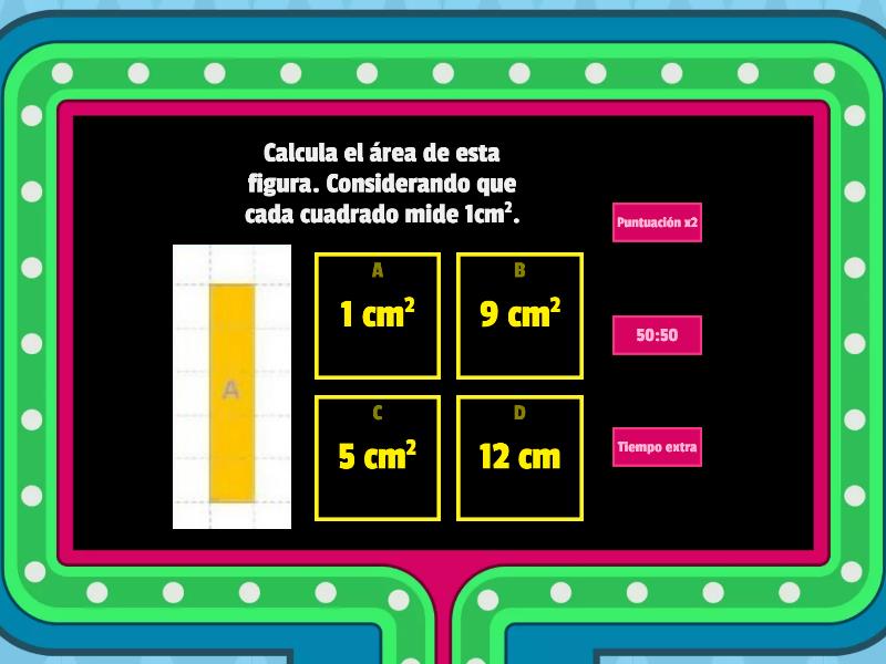 Área - Gameshow quiz