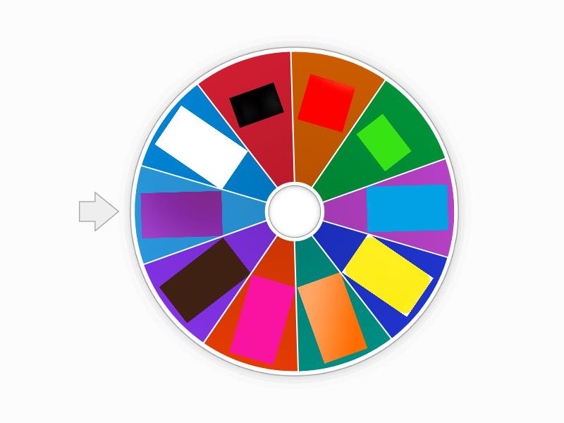 Colors - Spin the wheel