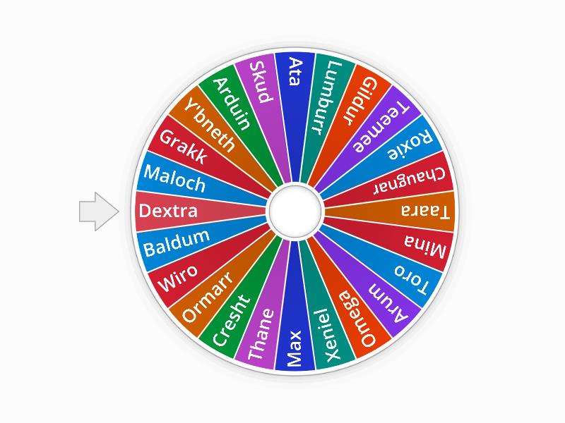 Tank - Spin the wheel