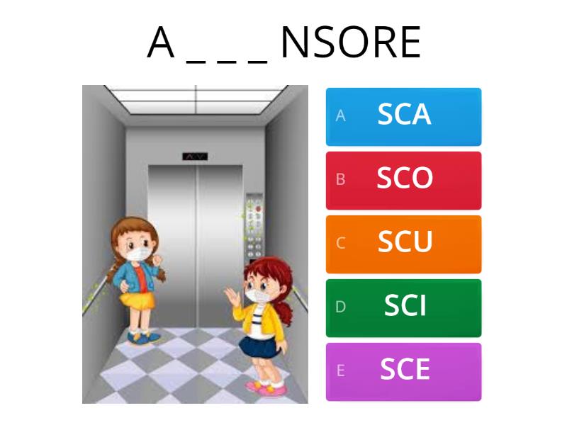 COMPLETA CON SCA/SCO/SCU - SCI/SCE - Quiz