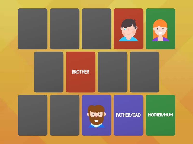 FAMILY MEMBERS - Matching pairs