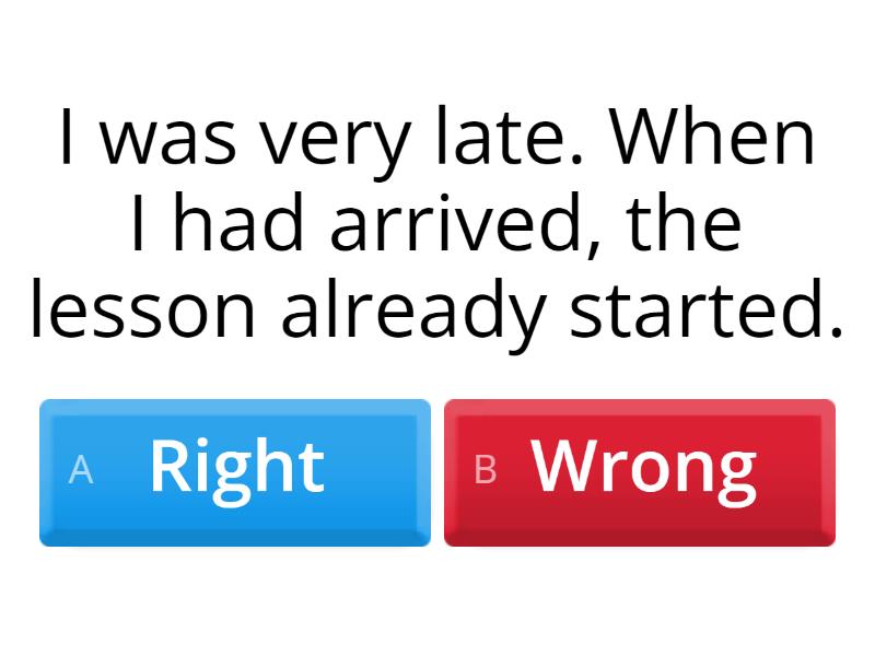 INTER 1-5 REVISION of grammar (+ some vocabulary) - right or wrong ...