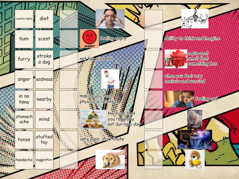 body and mind wonderful world 5 unit 7/1 part 2 - Match up