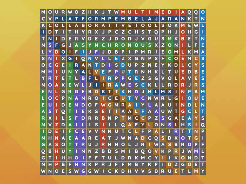 Literasi ICT dan Media Pembelajaran - Wordsearch