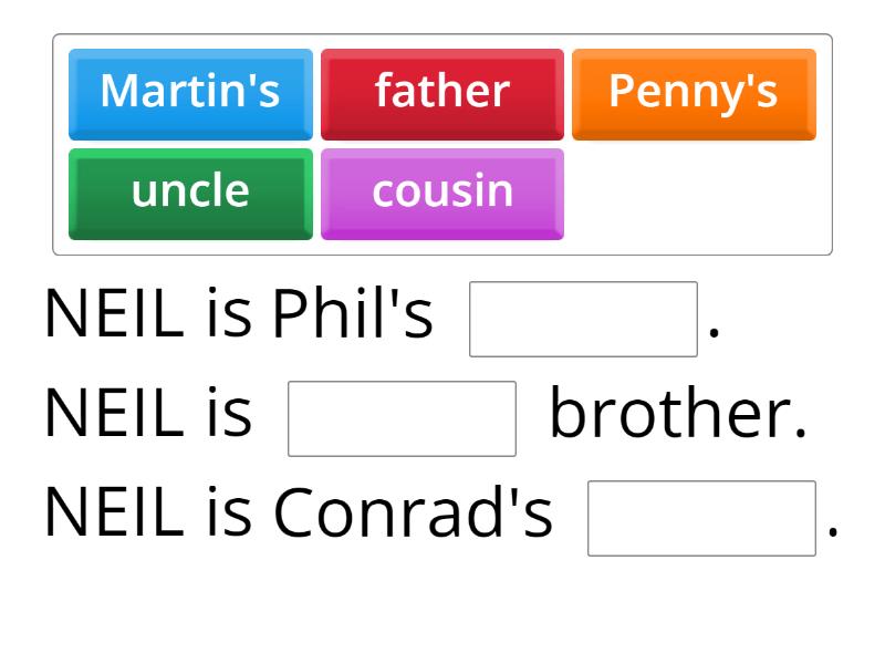 FAMILY TREE (P3, U1C, third ed., wb p. 8 - family tree pic) - Complete ...