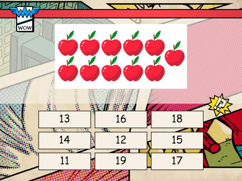 11 to 19 - Find the match