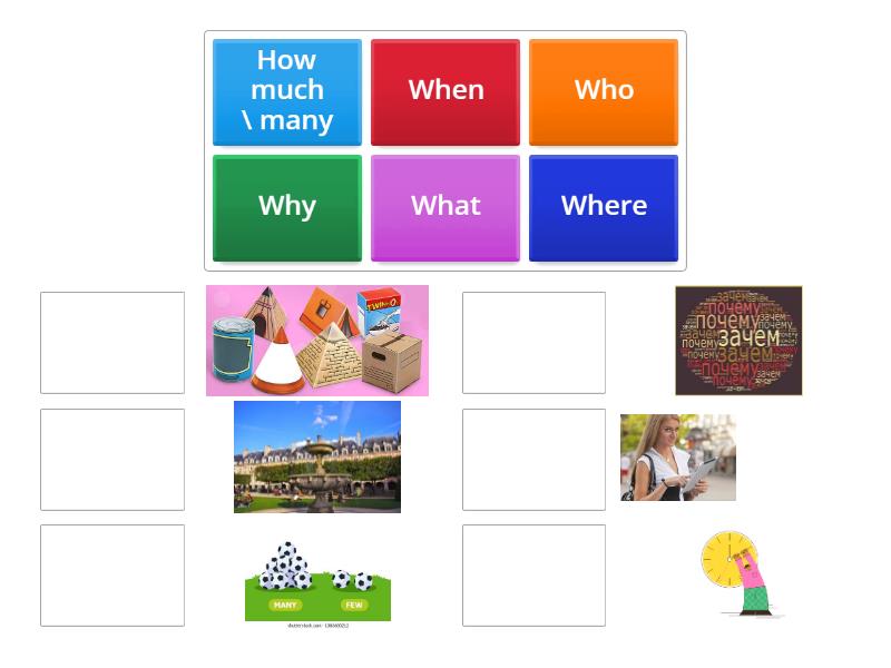 WH-questions - Match up