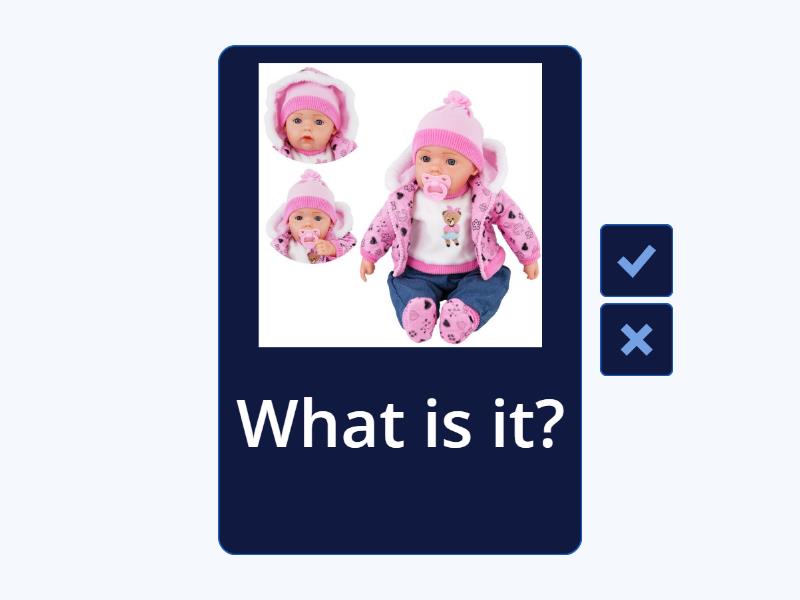 It's a / They are - Flash cards