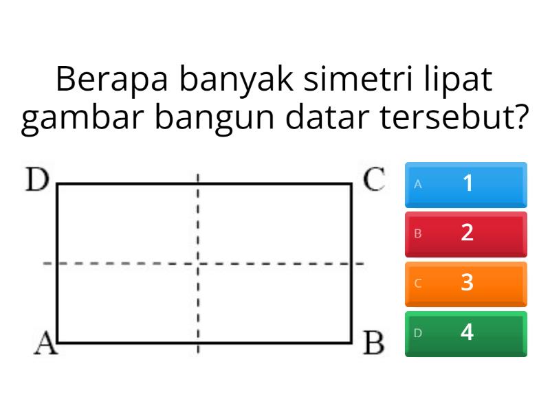Simetri Lipat dan Simetri Putar Kelas 3 - Quiz