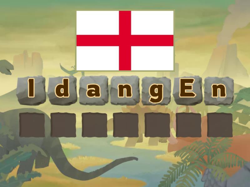 Countries and flags English File Elementary 1 - Anagram
